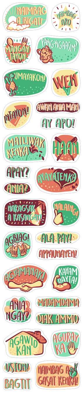 Ilocano Stickers