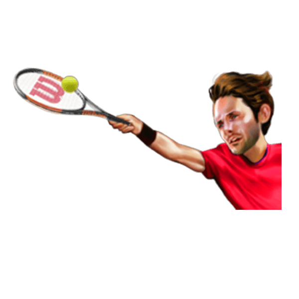 Tennis Passion by Samuel Begg